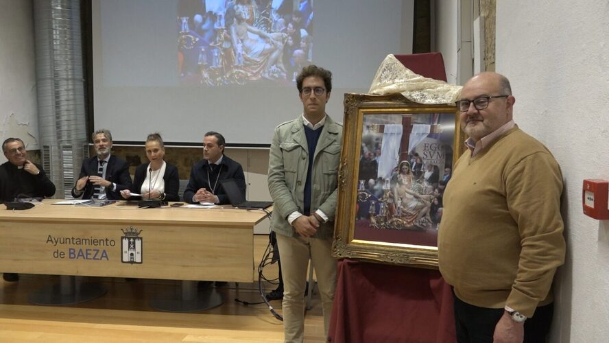 Presentado el libro oficial de la Semana Santa de Baeza 2026 "Ego Sum"